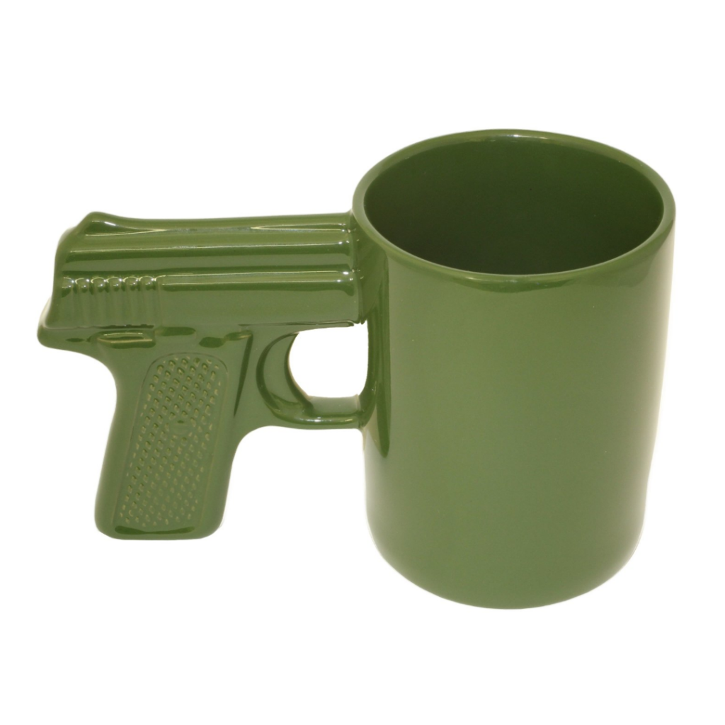 Ceramic Gun Mug | Gift Ideas 2021 | Cool Gifts